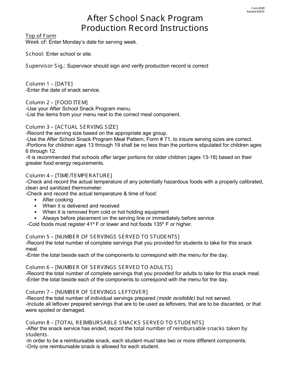 Form 189 - Fill Out, Sign Online and Download Fillable PDF, New Jersey ...