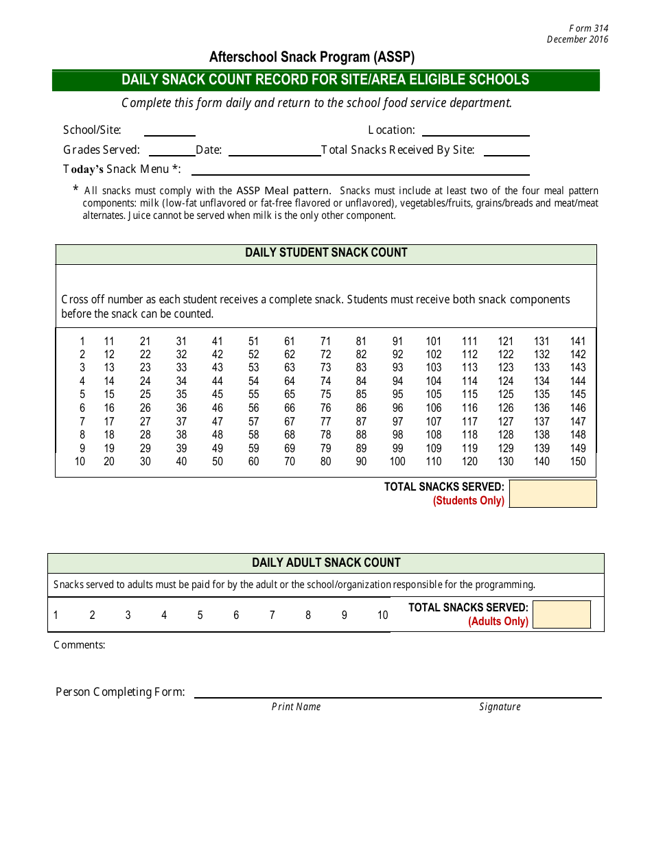Form 314 - Fill Out, Sign Online and Download Printable PDF, New Jersey ...