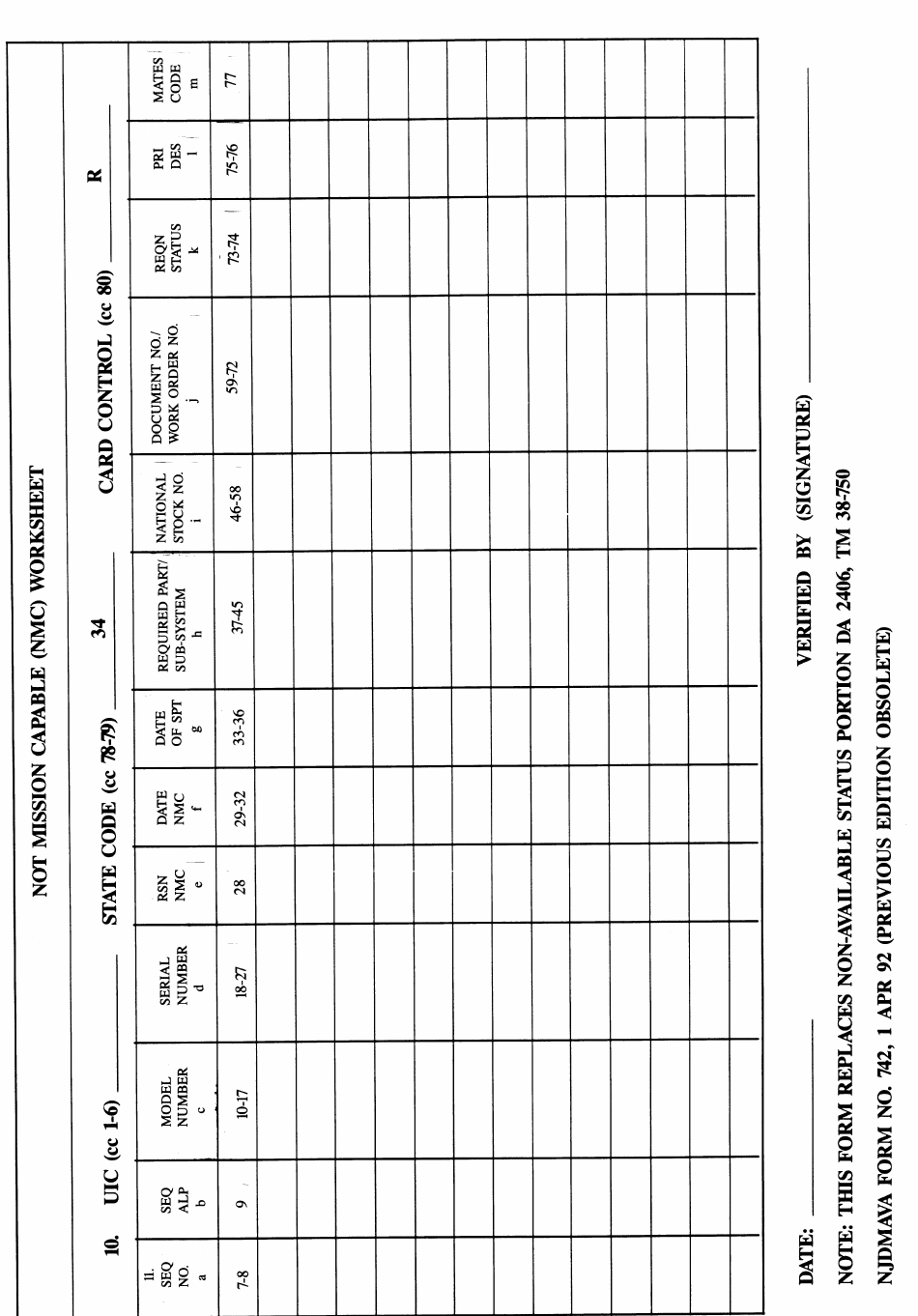 NJDMAVA Form 742 - Fill Out, Sign Online and Download Printable PDF ...