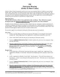 Form 12547 Download Fillable PDF or Fill Online Order to Show Cause New ...