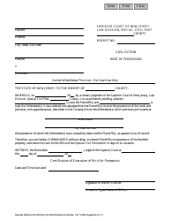 Form 11638 Appendix XI-Y Download Fillable PDF or Fill Online Writ of ...