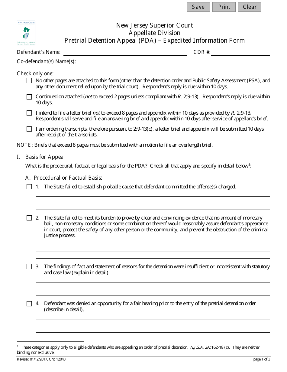 Form 12043 - Fill Out, Sign Online and Download Fillable PDF, New ...