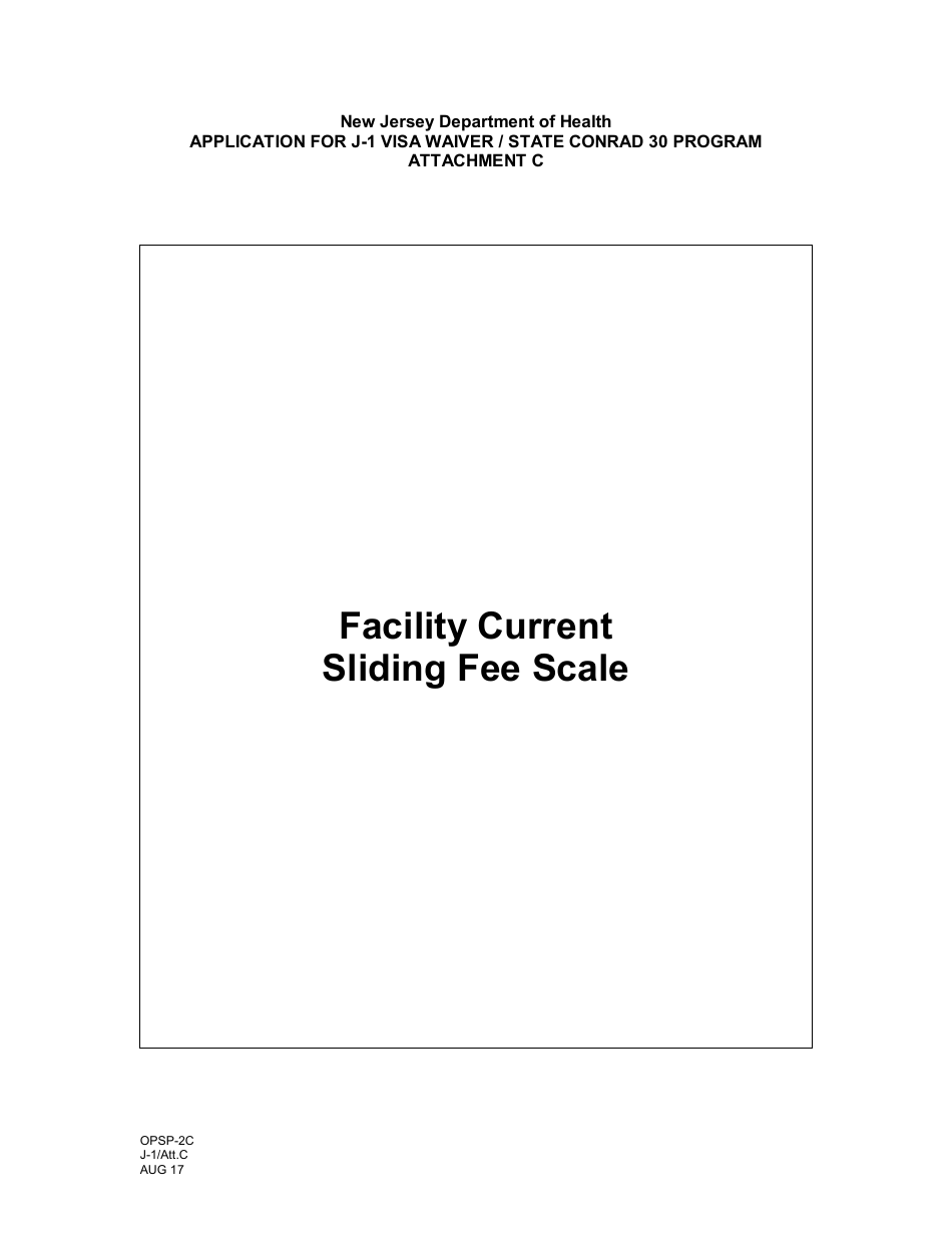 Form OPSP-2C Attachment C - Fill Out, Sign Online and Download ...