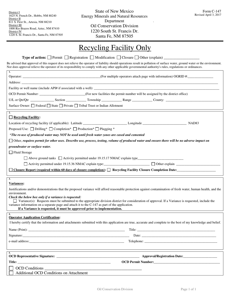 Form C-147 - Fill Out, Sign Online and Download Printable PDF, New ...