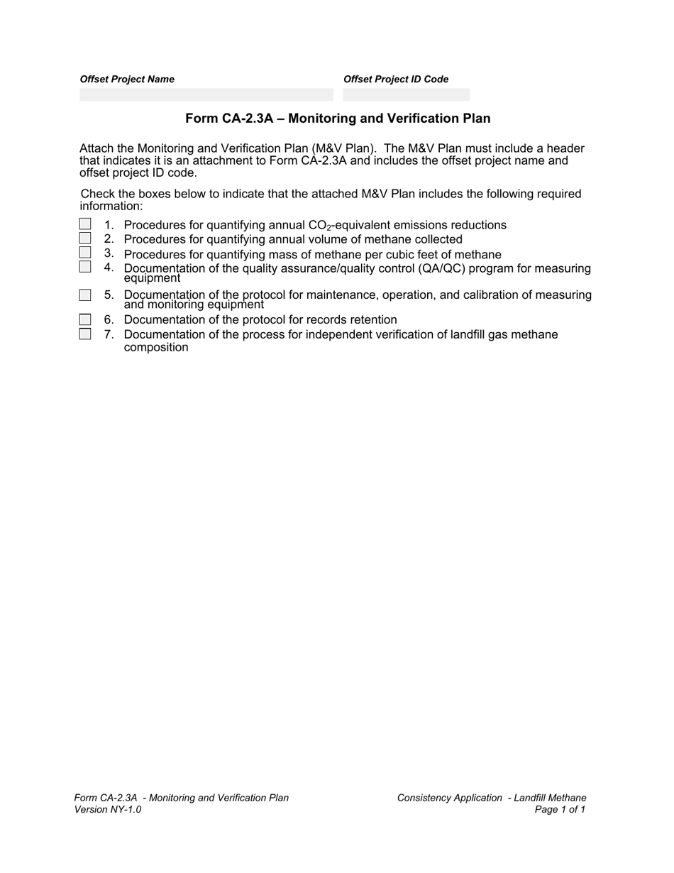 Form CA-2.3A - Fill Out, Sign Online and Download Fillable PDF, New ...