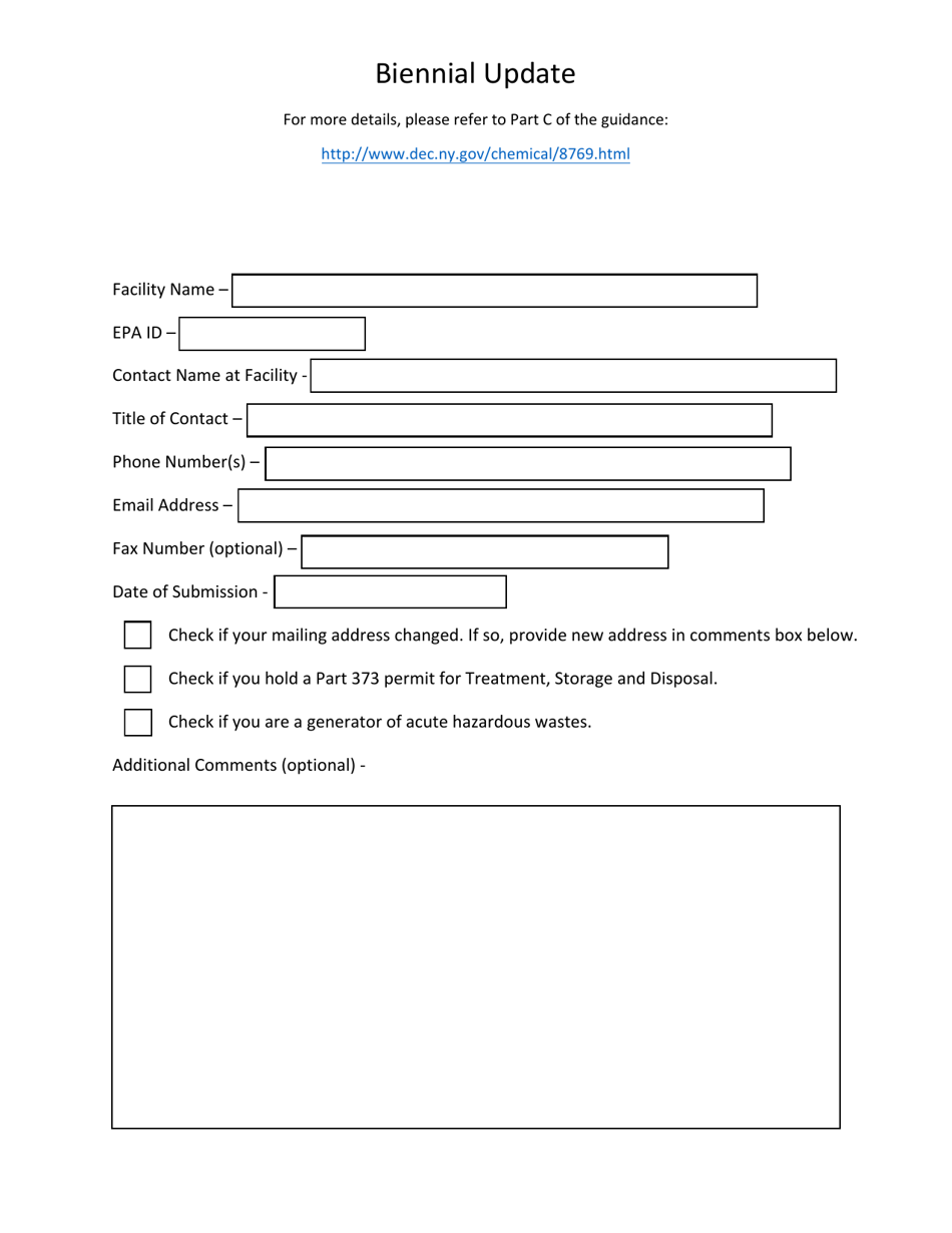New York Biennial Update - Fill Out, Sign Online and Download PDF ...