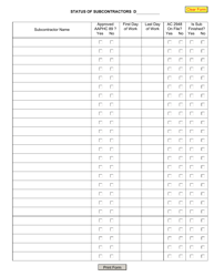 Form CONR530 - Fill Out, Sign Online and Download Fillable PDF, New ...