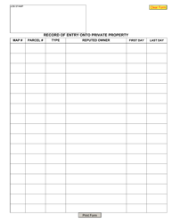 Form CONR560 - Fill Out, Sign Online and Download Fillable PDF, New ...