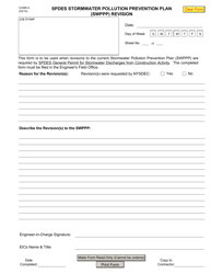 Form CONR8 Download Fillable PDF or Fill Online Spdes Stormwater ...
