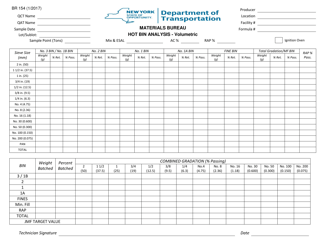 Form BR161 - Fill Out, Sign Online and Download Printable PDF, New York ...