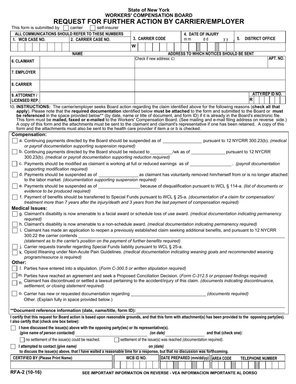 Printable Rfa Form - Printable Forms Free Online
