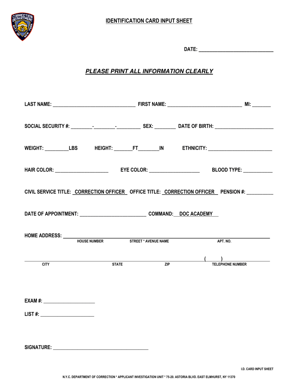 How To Apply For New York City Id Card at Margaret Steen blog