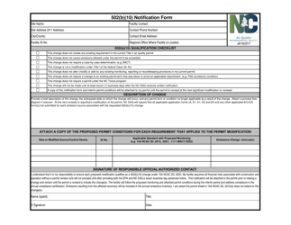North Carolina 502(B)(10) Notification Form Download Printable PDF ...