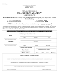 Form MVR-27MAA Download Printable PDF or Fill Online Application for a ...