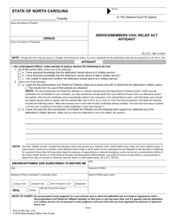 Form AOC-G-250 Download Fillable PDF or Fill Online Servicemembers ...