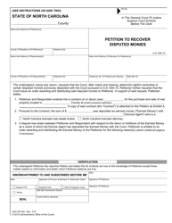 Form AOC-SP-384 Download Fillable PDF or Fill Online Special ...