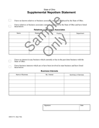 Form ADM4173 Download Printable PDF or Fill Online Supplemental ...