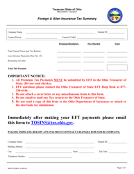 Form INS7215 - Fill Out, Sign Online and Download Fillable PDF, Ohio ...