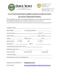 Ohio Sealing and/or Expungements Form Download Printable PDF ...