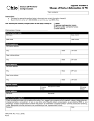 Form C-77 (BWC-1198) - Fill Out, Sign Online and Download Printable PDF ...