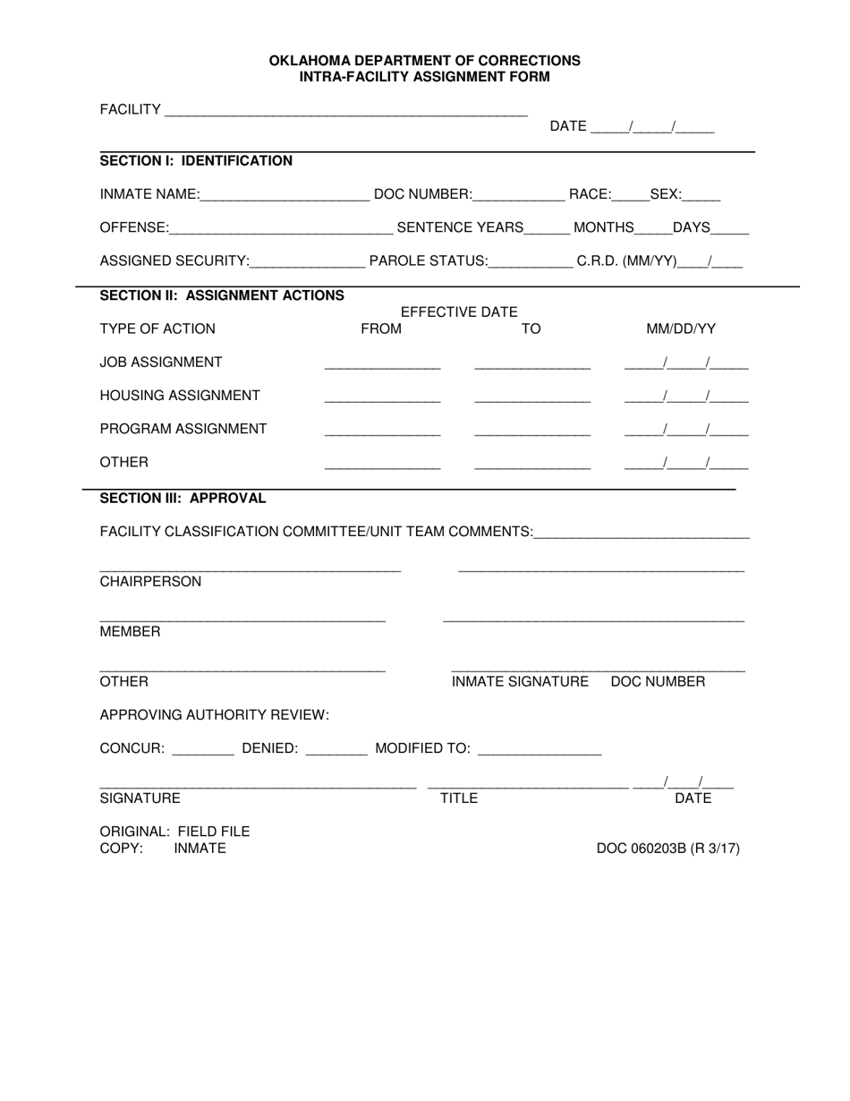 DOC Form OP-060203B - Fill Out, Sign Online and Download Printable PDF ...