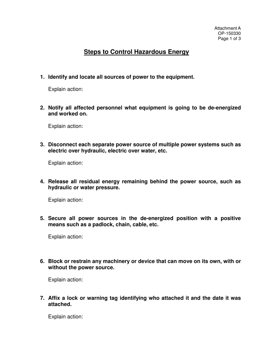 DOC Form OP-150330 Attachment A - Fill Out, Sign Online and Download ...