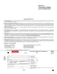 Form IT3 Download Fillable PDF or Fill Online Transmittal of Wage and ...