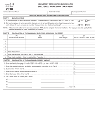 Form 317 - 2018 - Fill Out, Sign Online and Download Fillable PDF, New ...