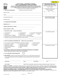 Form A-6 - Fill Out, Sign Online and Download Fillable PDF, Hawaii ...