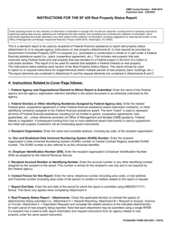 Form SF-429 Download Fillable PDF or Fill Online Real Property Status ...