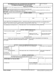AF Form 1411-1 Download Fillable PDF or Fill Online Cancellation of ...