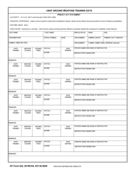 AF Form 522 - Fill Out, Sign Online and Download Fillable PDF ...