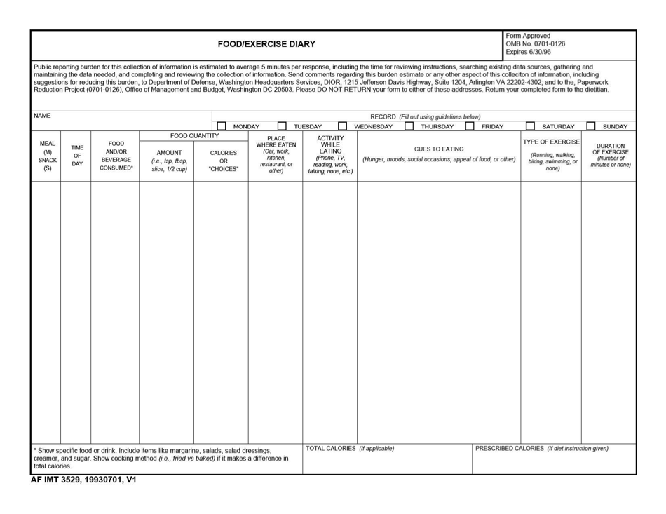 AF IMT Form 3529 - Fill Out, Sign Online and Download Fillable PDF ...