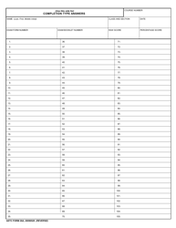 AETC Form 26A Download Printable PDF or Fill Online Standard Answer ...