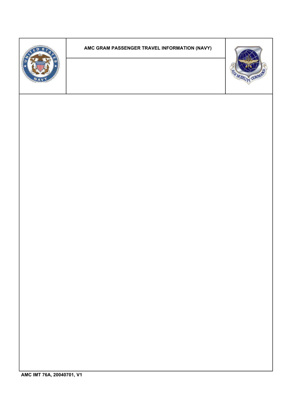 AMC IMT Form 76A - Fill Out, Sign Online and Download Fillable PDF ...