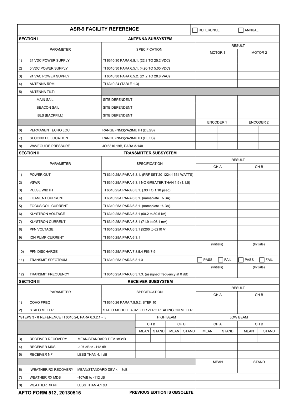 AFTO Form 512 - Fill Out, Sign Online and Download Printable PDF ...