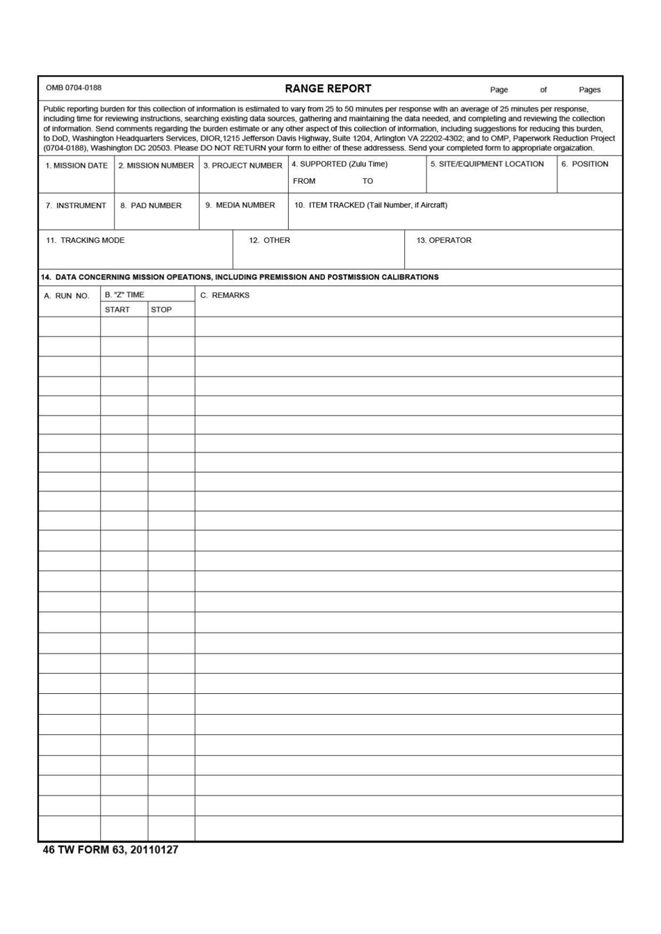 46 TW Form 63 - Fill Out, Sign Online and Download Fillable PDF ...