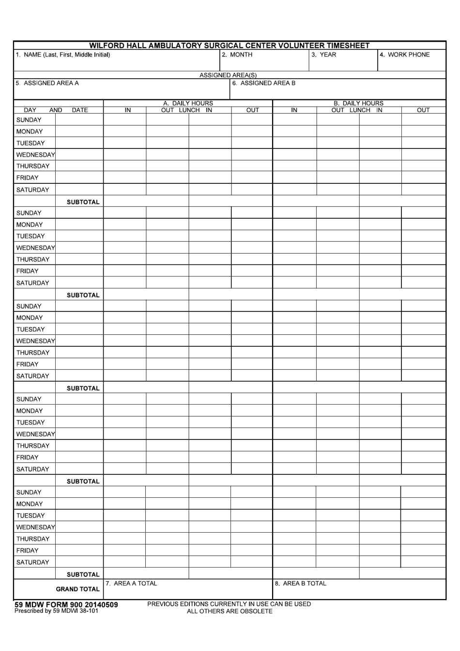 59 MDW Form 900 - Fill Out, Sign Online and Download Fillable PDF ...