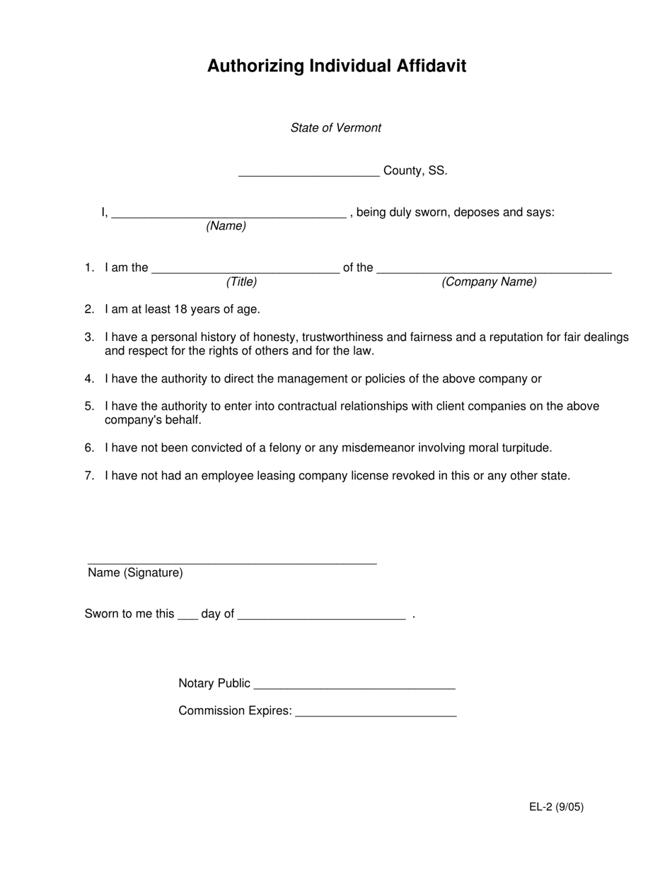 DOL Form EL-2 - Fill Out, Sign Online and Download Fillable PDF ...