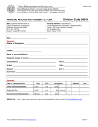 Form FIN483 - Fill Out, Sign Online and Download Fillable PDF, Texas | Templateroller
