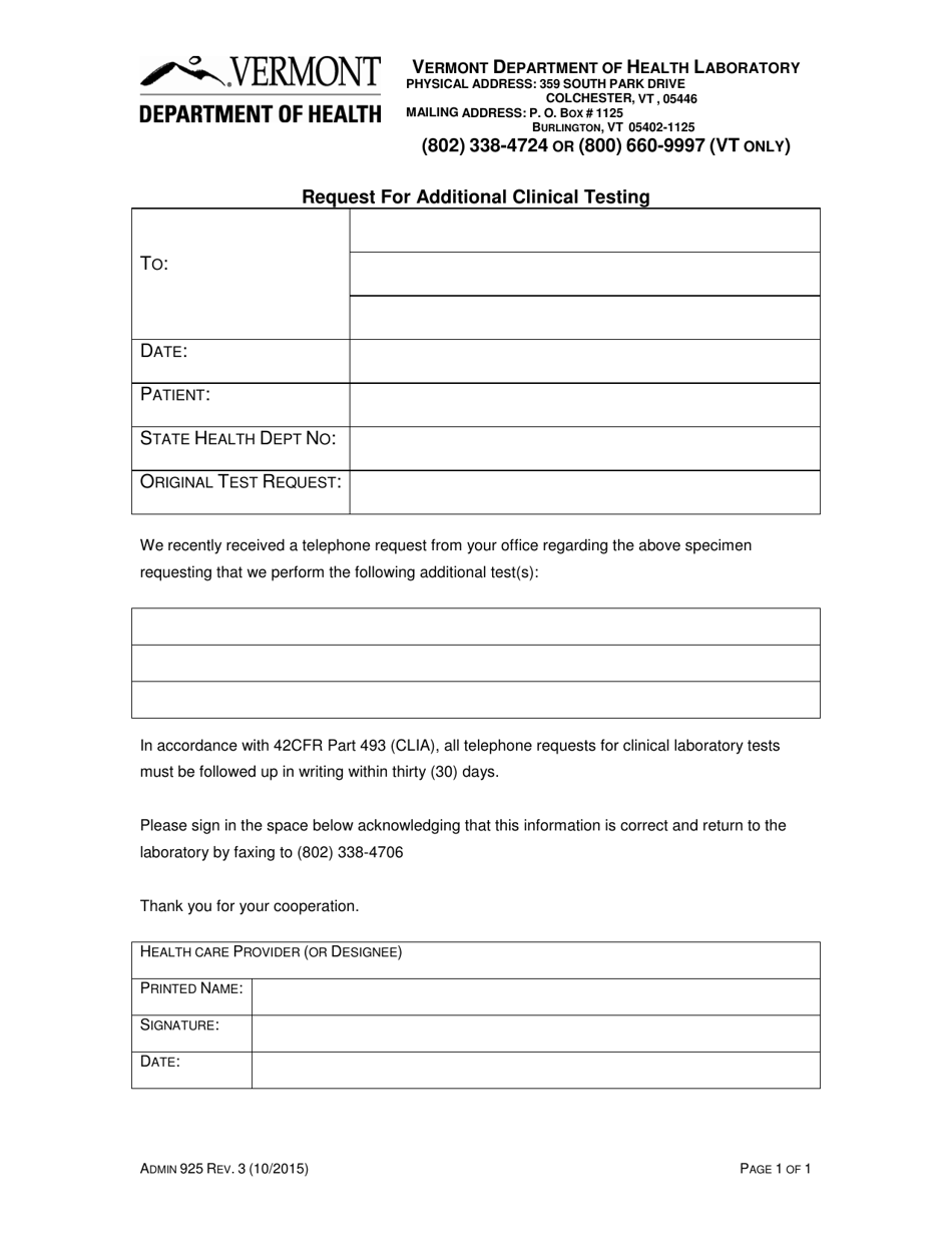 Form Admin925 - Fill Out, Sign Online and Download Fillable PDF ...