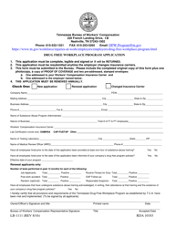 Form LB-1111 Download Printable PDF or Fill Online Drug Free Workplace ...