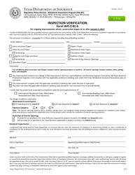 Form PC382 (WPI-2-BC-6) Download Fillable PDF or Fill Online Inspection ...