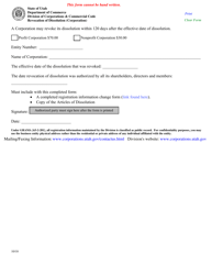 Utah Statement of Dissolution - Fill Out, Sign Online and Download PDF ...