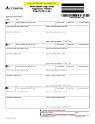 Form APR-622-185 Download Fillable PDF or Fill Online Real Estate ...