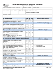 DSHS Form 13-893 Download Printable PDF or Fill Online Nurse Delegation ...