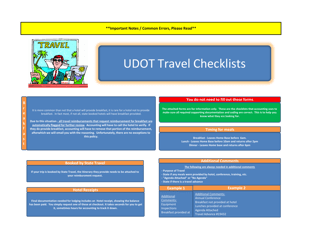Utah Udot Travel Checklists Form (R4) - Fill Out, Sign Online and ...