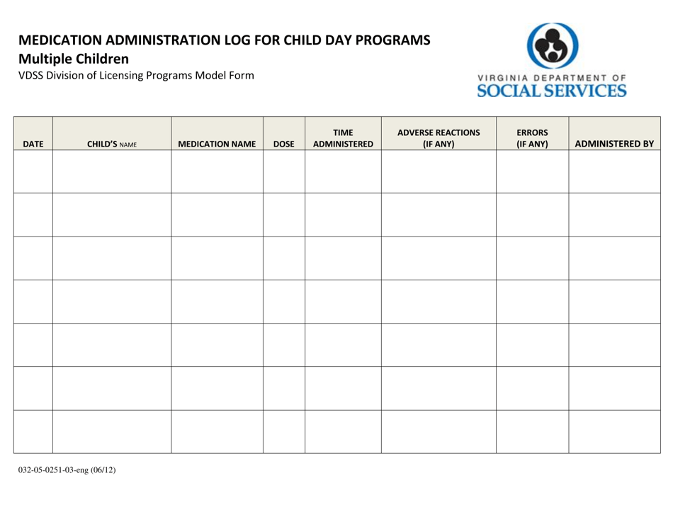 Form 032-05-0251-03-ENG - Fill Out, Sign Online and Download Printable ...