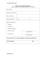 Form 032-05-0047-01-ENG Download Printable PDF or Fill Online Special ...