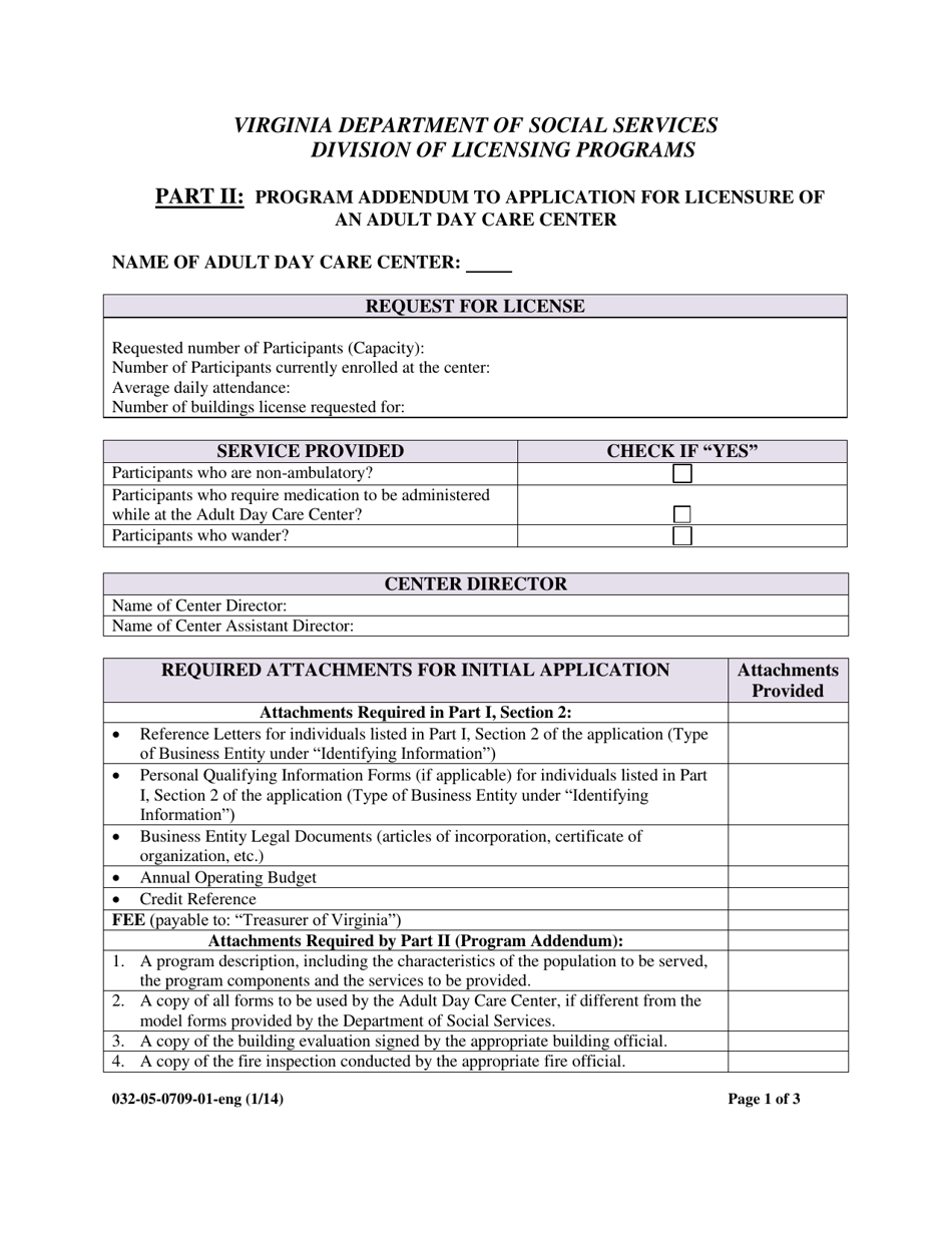 Form 032-05-0709-01-ENG Part II - Fill Out, Sign Online and Download ...